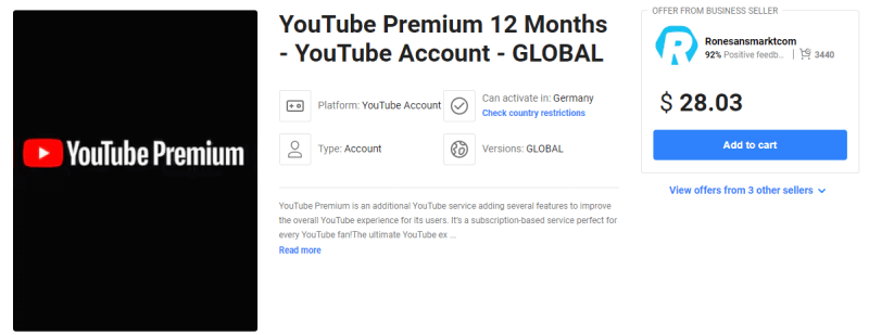 Get YouTube Premium cheaper with a VPN (Turkey, Peru, Ukraine, Ghana ...